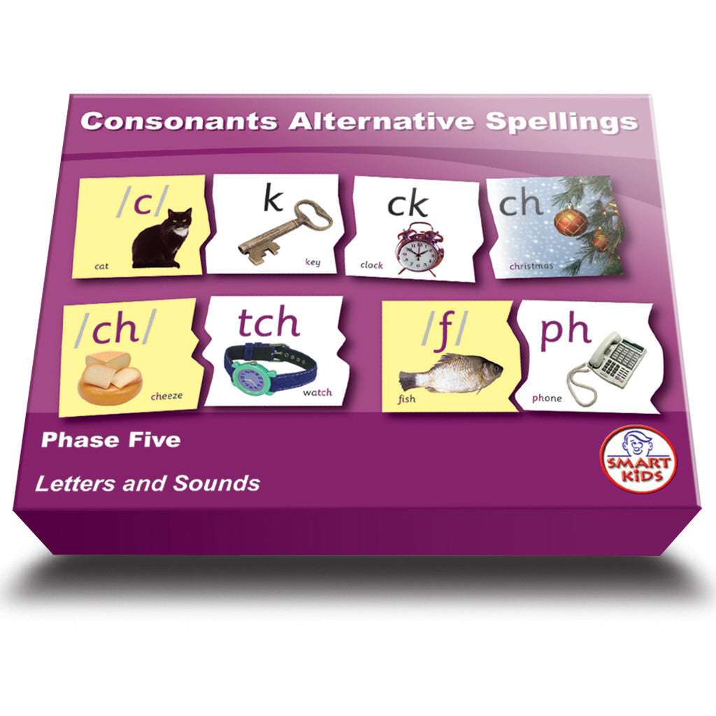 Alternative Spelling Consonant Puzzles – SG Office Supplies